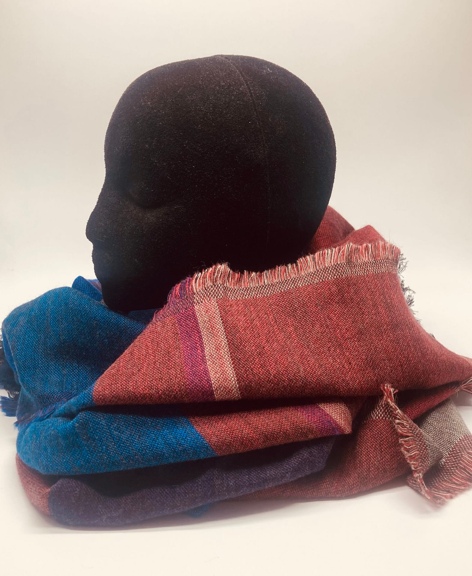 Purple - Luxury Shawl at The Russell Gallery