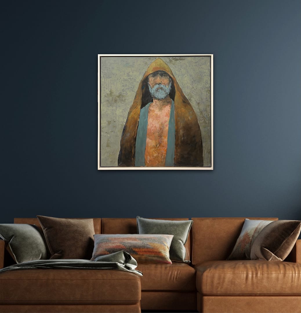 ' Young Abbot'painting by Charles Harper RHA at The Russell Gallery