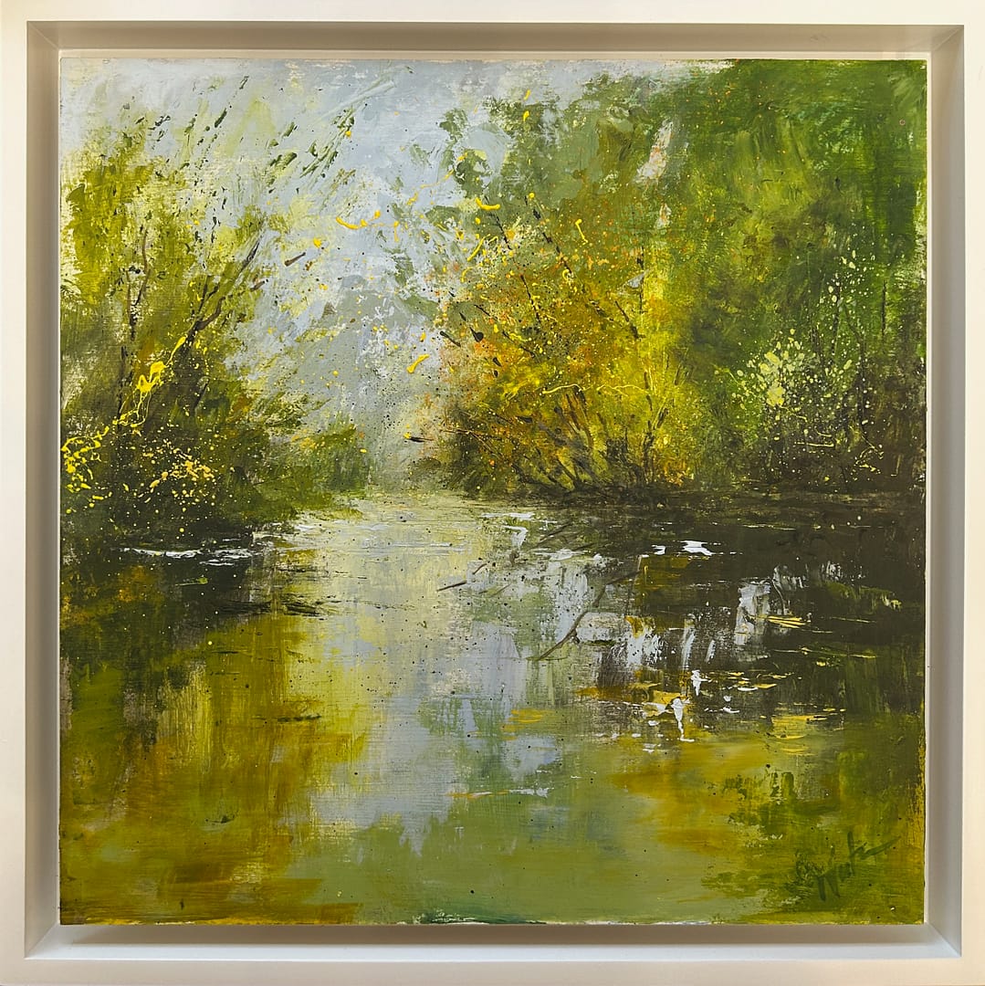 ‘Soft Day ’ painting by Bettina Norton at The Russell Gallery