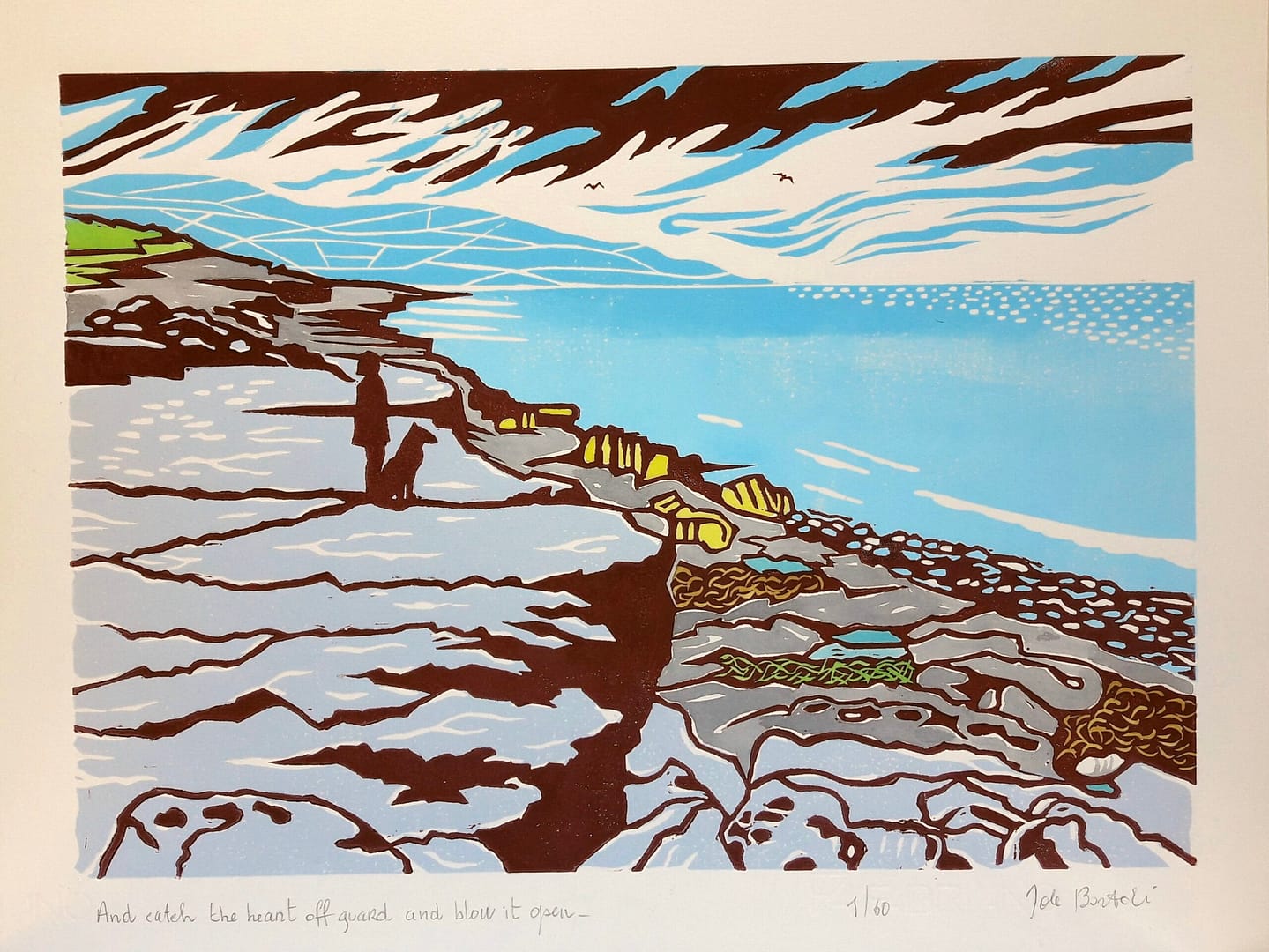 POSTSCRIPT - Flaggy Shore Greeting Cards