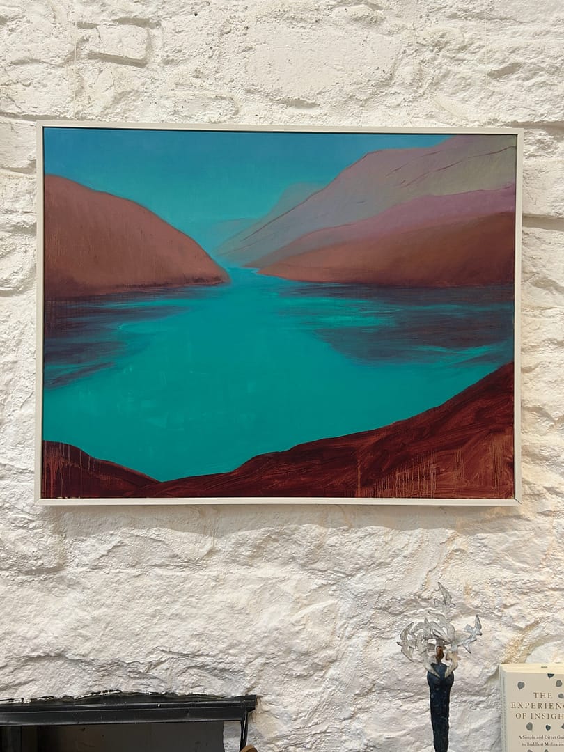 'Killary, Connemara' painting by Tiffani Love - at The Russell Gallery
