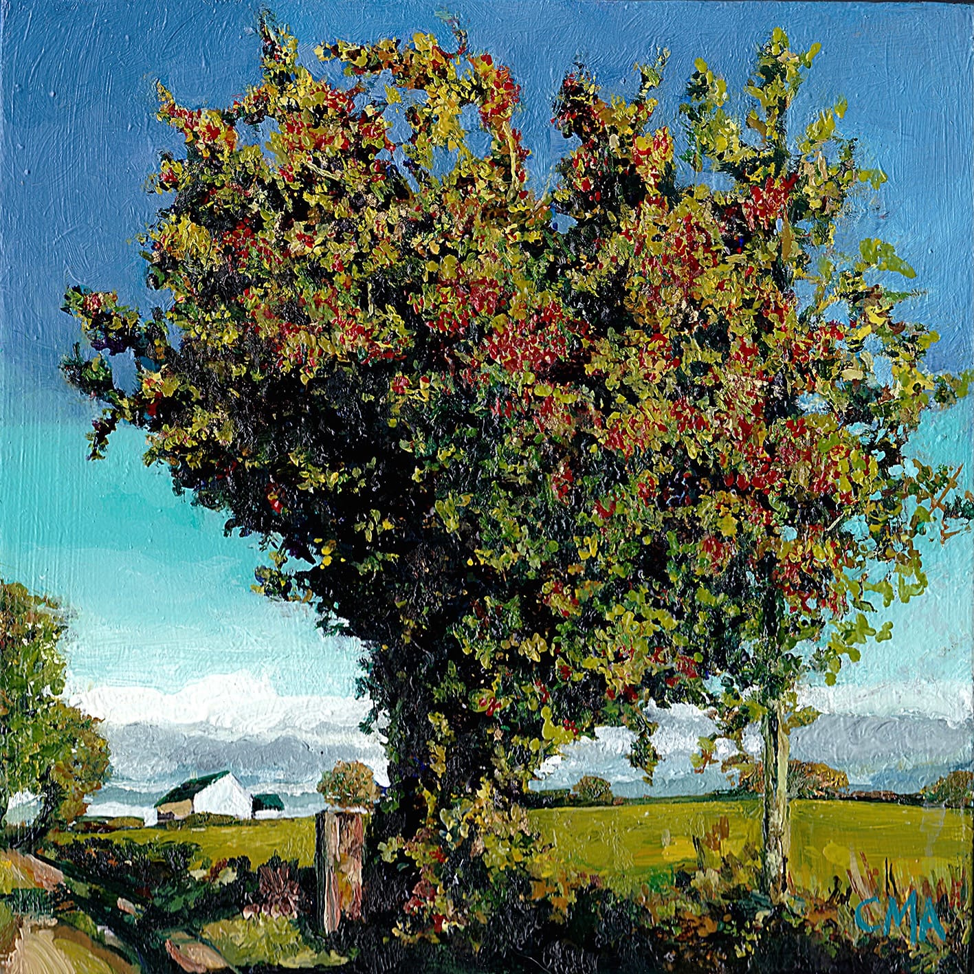 'The Hawthorn Tree' - painting by Catherine Patrickson at The Russell ...