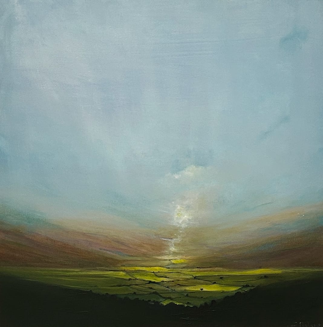 'Darkness into Light' - painting by Elsie Nolan at The Russell Gallery