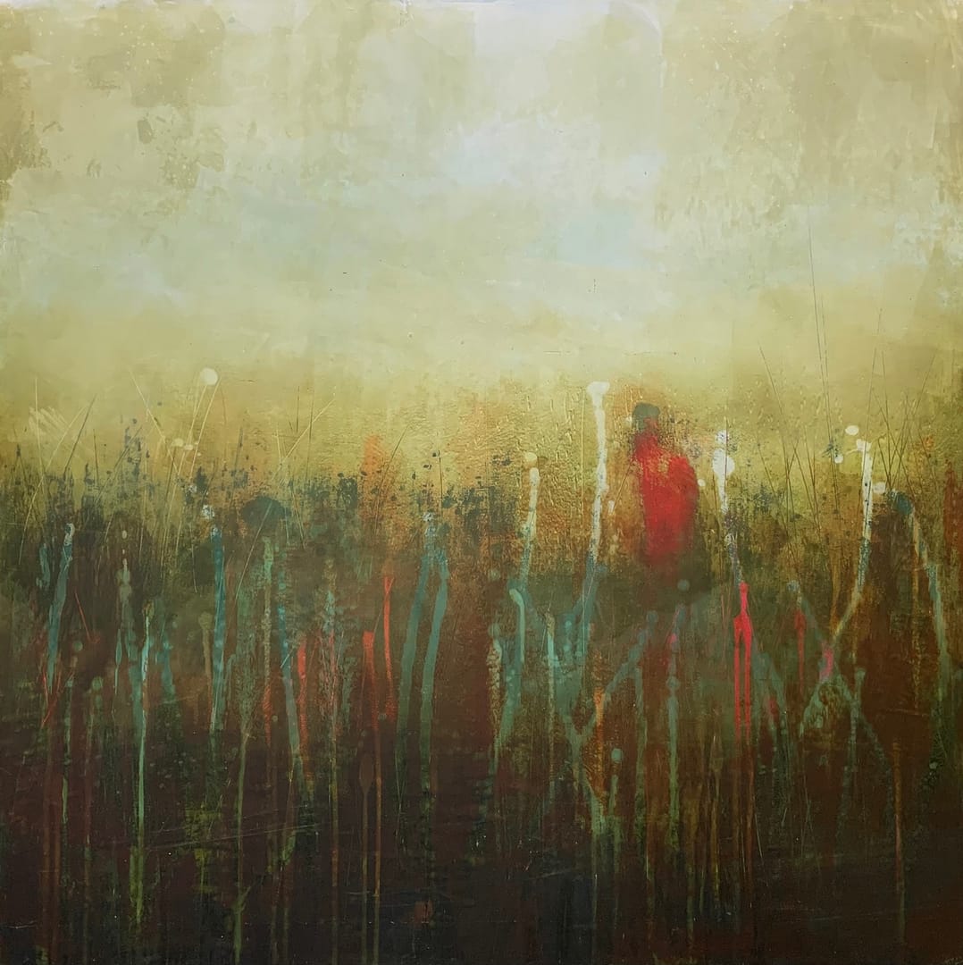 Meadow - painting by Gillian Murphy at The Russell Gallery