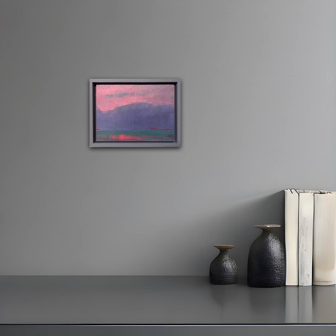 'Jellied Time I' painting by Tiffani Love - at The Russell Gallery