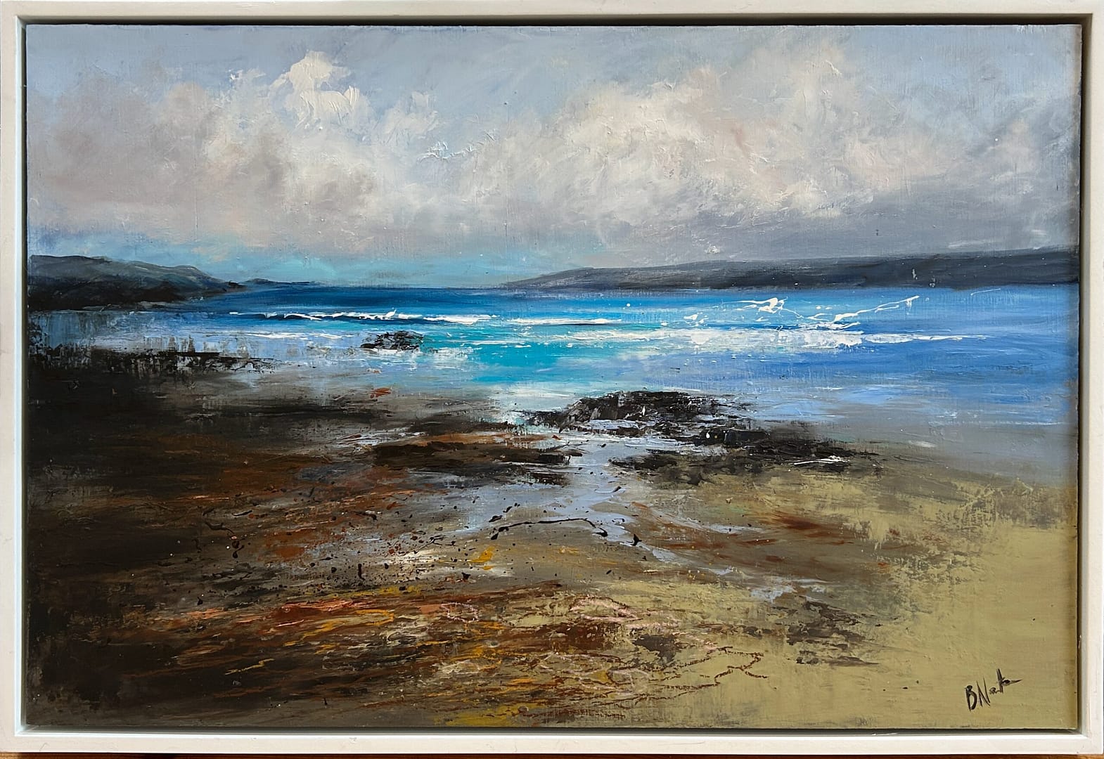 ‘Kinard Beach, Dingle ’ painting by Bettina Norton at The Russell Gallery