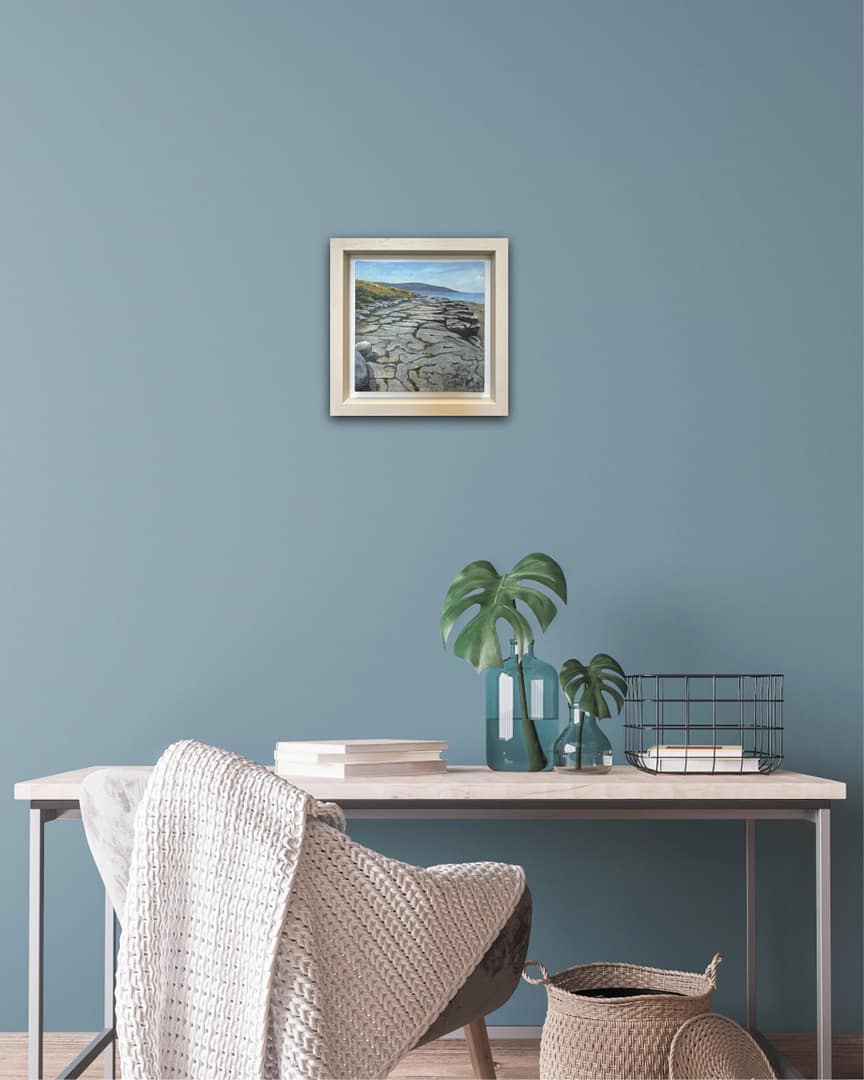 'Limestone & Tide' - by Mary Roberts at The Russell Gallery